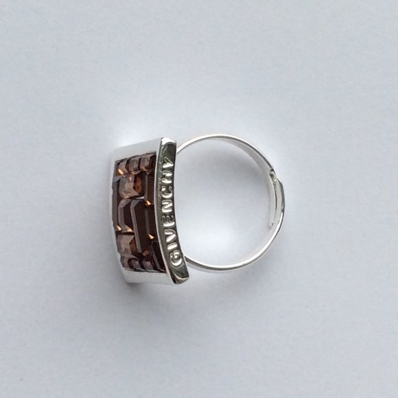 Givenchy | Jewelry | Givenchy Crystal Maze Ring | Poshmark